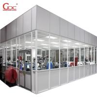 China Modular Prefab Cleanroom 220 V 60 HZ with Class 100 Softwall for Middle East Labs for sale