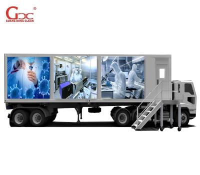 China ISO Approved , Mobile PCR Clean Room for Laboratory Testing GCC Southeast Asia for sale