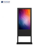 China RoHS 55 Inch Freestanding Digital Signage Single Sided Totem Lcd Display for sale