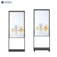 China Thickness 57mm LCD Window Displays Double Sided Digital Signage 49inch for sale