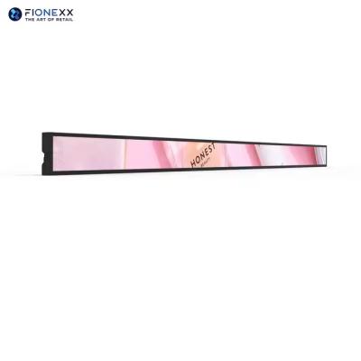 China Hight brightness  Shelf Stretched Bar LCD Display 47.1 Inch with high resolution for LCD Advertising screens for sale