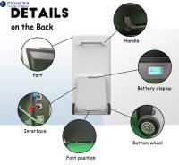 China 43 inch 1080P Outdoor battery A poster 2000 nits PCAP optional for sale