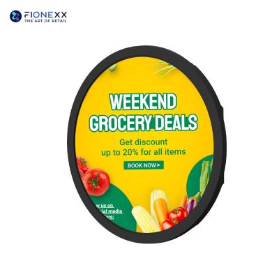 China 1280x1280 Resolution Circular Lcd Display for Retail Store Digital Advertising Poster for sale