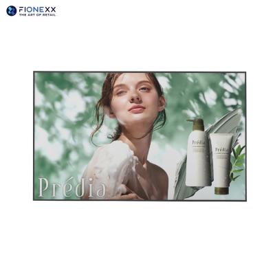 China 8mm Bezel 4K Video Wall Mount QLED LCD Display Ultra Thin High Resolution Wifi Touch Screen LCD Advertising Display For Retail Store for sale