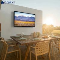 China Full Sun Waterproof QLED TV 2000nit 3500nits 4k Television HD All Metal Housing IP65 Outdoor TV for sale