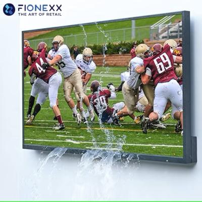 China 60 Hz Refresh Rate Full Sun Waterproof QLED TV 4k Television HD with Sturdy Aluminum Casing and TV Included Components for sale
