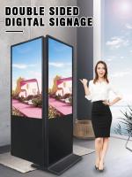 China Double Sided Advertising Display Contrast 1200 1 Brightness 350nits 350 nits Android Digital Signage for sale