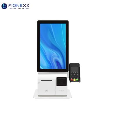 China Desktop 15.6inch  Restaurant Self Service Kiosks Retail Self Ordering Kiosk for sale