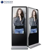 China High Resolution 1920*1080 Floor Stand Advertising Player Lcd Touch Screen Totem Ad Display for Digital Signage for sale