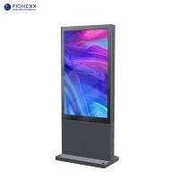 China Indoor Wifi Touch LCD Screen Totem Kiosk 350nits Brightness Floor Standing Digital Signage for sale