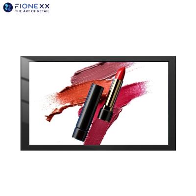 China 65 inch Black AD Board Outdoor Fanless Wall-Mounted Digital Signage for sale