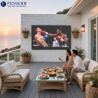 China IP66 Waterproof Digital Signage And Displays Outdoor Tv 2K 4K Outdoor LCD Display VS Led Screens For Outdoor Advertising for sale