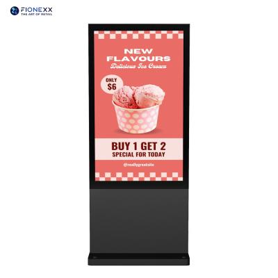 China Customizable Android Outdoor Digital Totem Commercial Grade 800-2500nits for sale