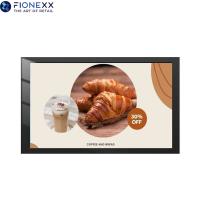 China 86 inch Black AD Board Outdoor Fanless Wall-Mounted Digital Signage for sale