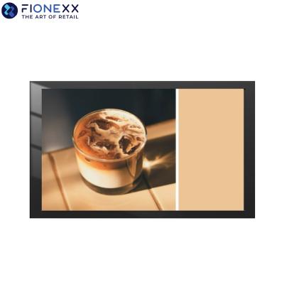 China 65 inch Black AD Board Outdoor Fanless Wall-Mounted Digital Signage for sale