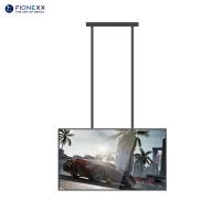 China 55inch Hanging Single Sided LCD Window Display with High Brightness for sale