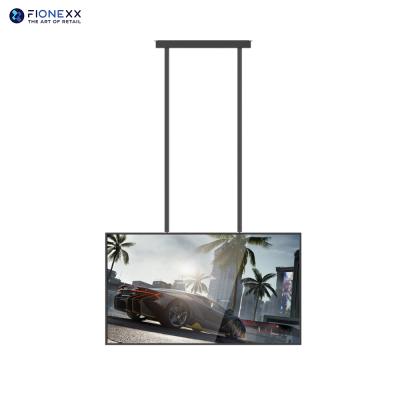 China 55inch Hanging Single Sided LCD Window Display with High Brightness for sale