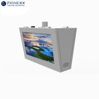 China 22inch Bus Stop Digital Signage 1500nits Vandal Resistance Pipe Hanging for sale