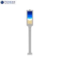 China Space Saving 1000nits Bus Stop Digital Signage 19inch Pole Standing for sale