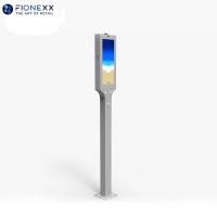 China Weather Proof IP65 Bus Stop Digital Signage Space Saving Floor standing for sale