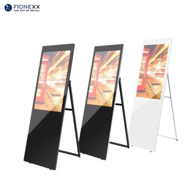 China 49inch PCAP Touchscreen Digital Display Totem Portable A Poster for sale