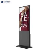 China Free Standing 49inch Digital Touchscreen Totem with 1920x1080 Resolution and 350nits for sale