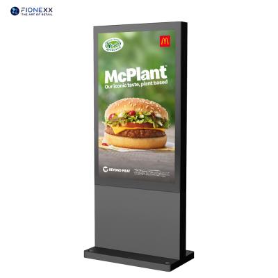 China Standing Touch LCD Screen LCD Digital Signage Advertising Totem Floor Standing Kiosk for sale