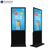 China 49 Inch Digital Totem LCD Display Indoor Floor Standing Ultra-Thin Display Screen for sale