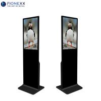 China Indoor 32inch Digital Display Totem Free Standing Digital Signage 350cd/m2 for sale