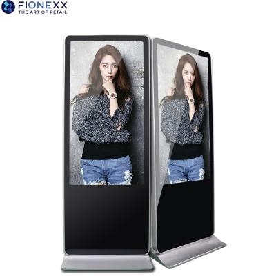 China LCD Advertising Display Digital Signage Smart Kiosk Vertical Totem with 6ms Response Time and 350nits 350 nits Brightness for sale