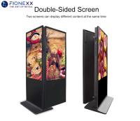 China AD/Windows/Android Solution LCD Floor Stand Commercial Advertising Video Player for Indoor Digital Signage and Display for sale