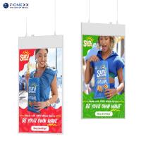 China Ultra Slim Dual Sided Hanging Display 43 Inch Landscape Display 700nits+700nits Dual-Sided High-Definition Display Screen for sale