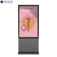 China Aluminum profile 65 Inch Digital Signage Digital Display Totem high Contrast for sale