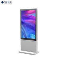 China 32 inch Silver Android Outdoor Fanless Vertical Digital Totem for sale