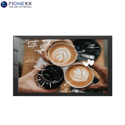 China 43 inch Black AD Board Outdoor Fanless Wall-Mounted Digital Signage for sale