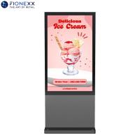 China Street Side Fanless Exterior Digital Signage Vertical Display  3840*2160 for sale