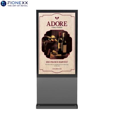 China Energy Efficient 49 Inch Outdoor Digital Totem For Street Side Outdoor High-Quality Advertising Display Screen for sale