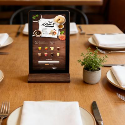China Rechargeable Design, Intelligent Ordering Touch Display With Reduced Wiring Costs for sale