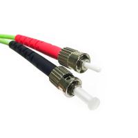 China Fibre Optic Cable Multimode ST Duplex MM OM2 50/125 3.0mm Fiber Patch Cord ST-LC UPC, 1M/2M/3M/5M/10M for sale