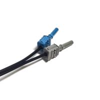 China Accuracy M3 M4 M6 Diffuse Reflection Fiber Optic Sensor Coaxial Avago HFBR-4531Z 4533Z for sale