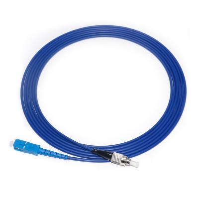 China Fiber Optic Patch Cord 4 Mode OM3 SC-FC Connector 2.0-3.0mm for Lan Communication System 5M 8M 10M 15M for sale