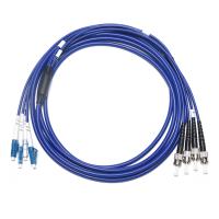 China LC FC Optical Patch Cord OM3 2.0-3.0mm For Surveillance Camera Indoor Computer Room Wiring 3M 5M 8M 10M for sale