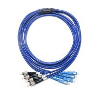 China Fiber Optic Patch Cord FC SC Multiple Mode Multi-Core  4-4 For Surveillance Camera Indoor Computer Room Wiring 3M 5M 8M for sale
