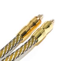 China TOSLINK Optical Audio Cable OD 7.0 Nylon Braided Net 4K Gold Plated Ports HiFi Sound  For Subwoofer Amplifier Audiophile for sale