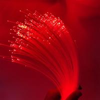 China OD0.25 16 Cores PMMA Plastic Optical Fiber Light Lighting For Car / Home Decoration for sale