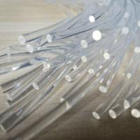 China 0.25mm-10mm Transparent PMMA Plastic Optical Fiber for Light Guide and Signal Transmission for sale
