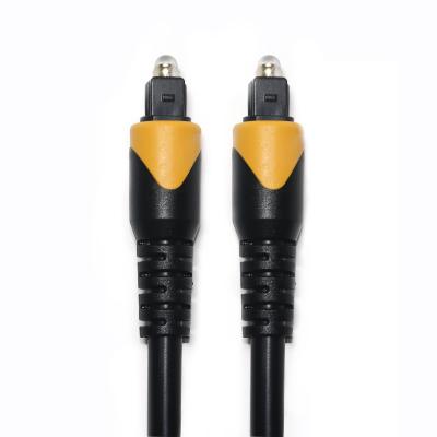 China Yelloow&Black ​Toslink Digital Cable OD4.0 LSZH PVC Plated Gold Ject For Home Player CD Soundbar for sale