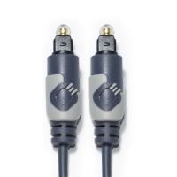 China Toslink Digital audio Cable OD4.0 Optic Fiber Cable Plated ABS Round Connector HiFi Sound For Home Theater CD Soundbar for sale