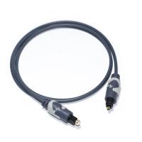 China Toslink Digital audio Cable OD4.0 Optic Fiber Cable Plated ABS Round Connector HiFi Sound For Home Theater CD Soundbar for sale