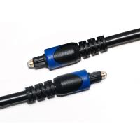 China TOSLINK Optical Audio Digital Cable OD6.0 ABS Connector Plated Gold Port For Home Theatre Soundbar CD Player 1M for sale